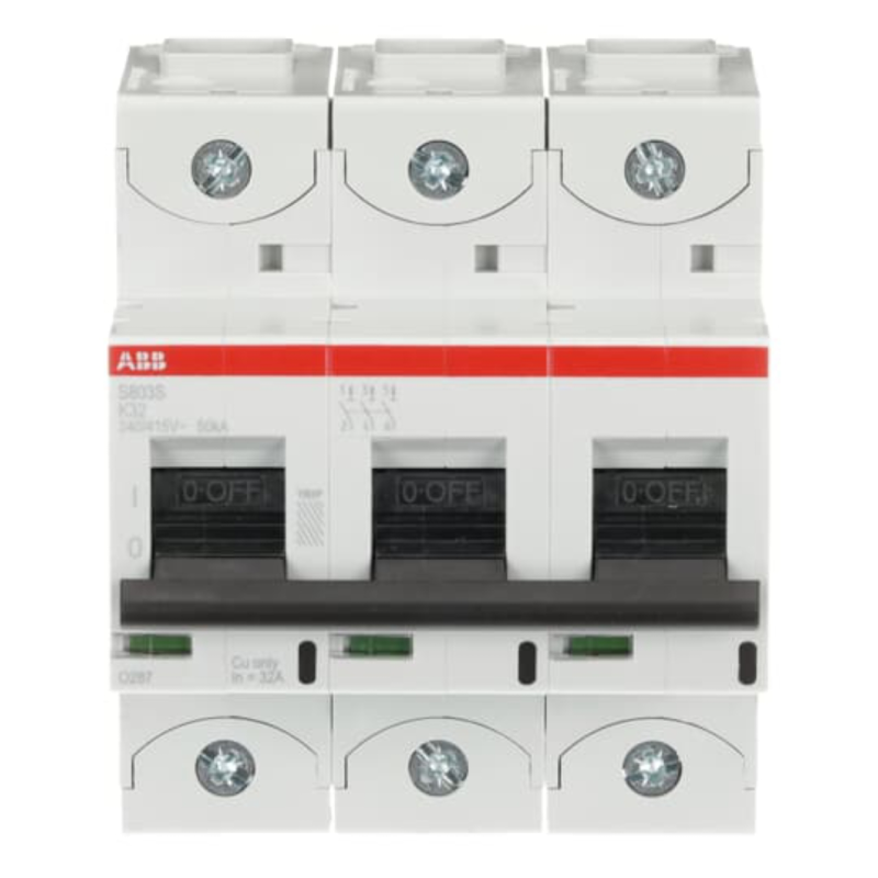 ABB 2CCS863001R0537 S800S Disjoncteur modulaire - 3P - 32A - Cbe K