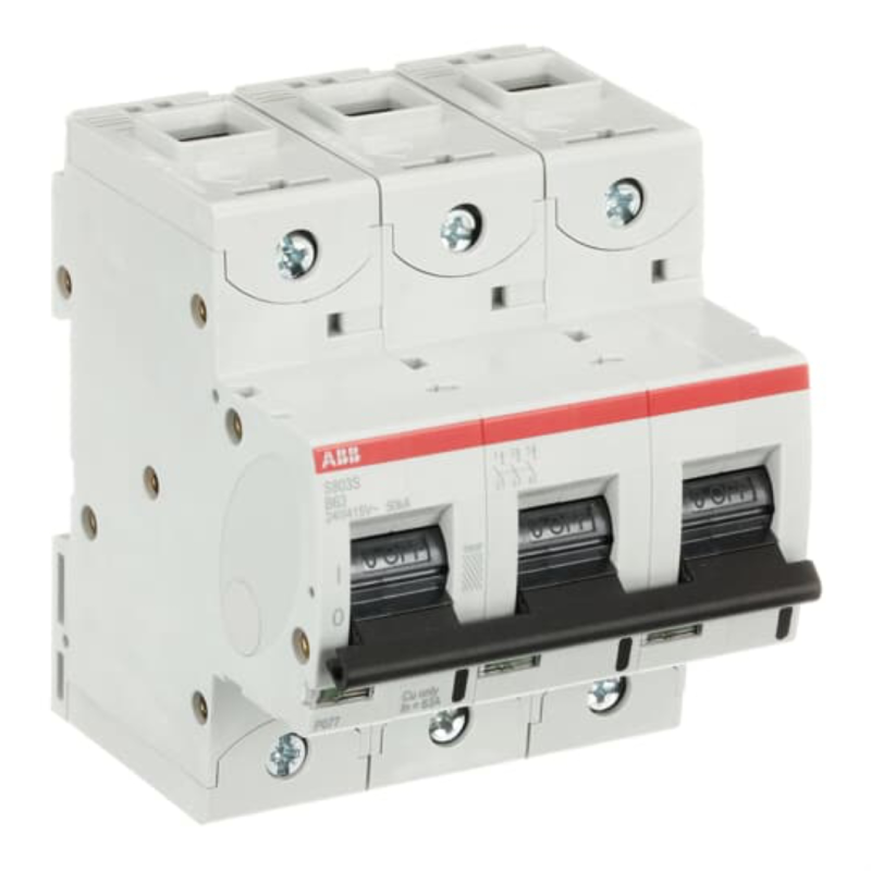 ABB 2CCS863001R0635 S800S modular circuit breaker - 3P - 63A - CBE B