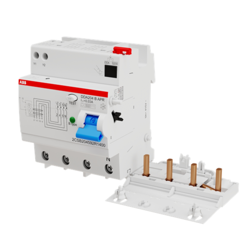 ABB 2CSB204592R1400 Bloc Dif. (DDA204) 4P 40A 30mA Type B Apr (Pour