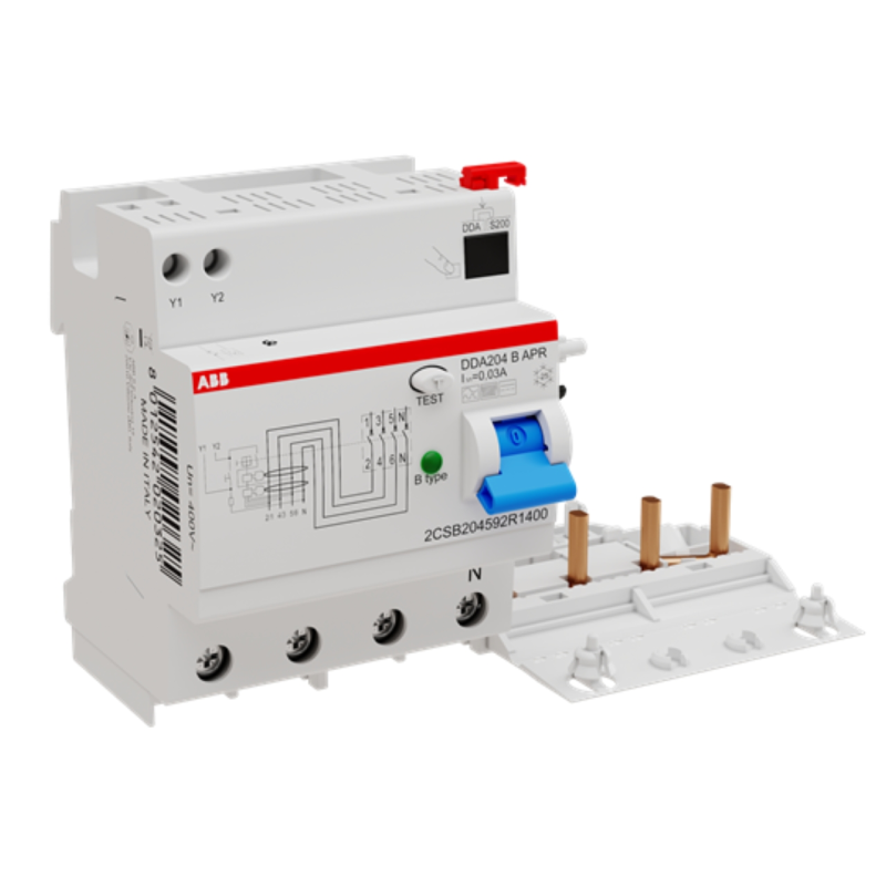 ABB 2CSB204592R1400 Bloc Dif. (DDA204) 4P 40A 30mA Type B Apr (Pour