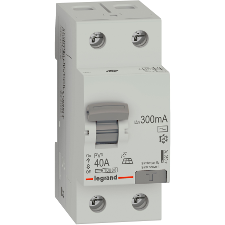Legrand 402676 Interruptor diferencial PV³ - arriba/abajo tornillos