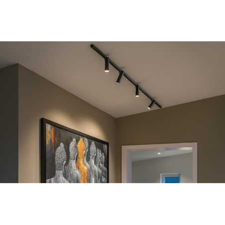 Zip Tube Micro spot rail 1 allumage laiton 370lm 3000K Ra 98 coupure de ...