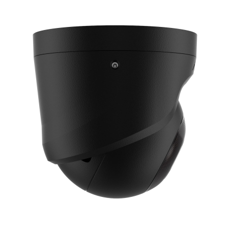 Caméra turret IP, 8Mp, Obj: 4mm, LED 35m, IP65, 12V, Noir