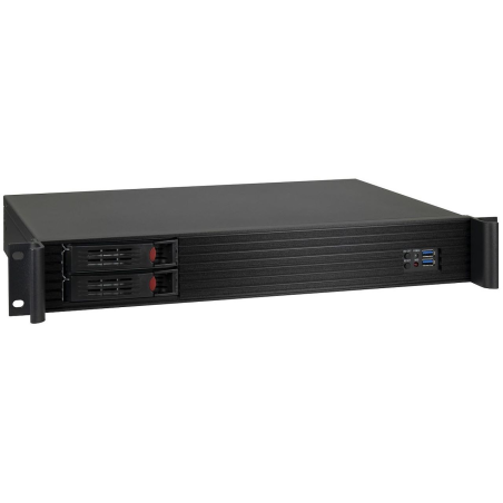 Gigamedia NXSERV2BER Server format 19' 2 disk bays Intel N100 8Gb RAM