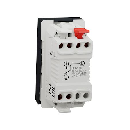 Schneider Electric NU310354 Unica - two-way switch - 10A - fast