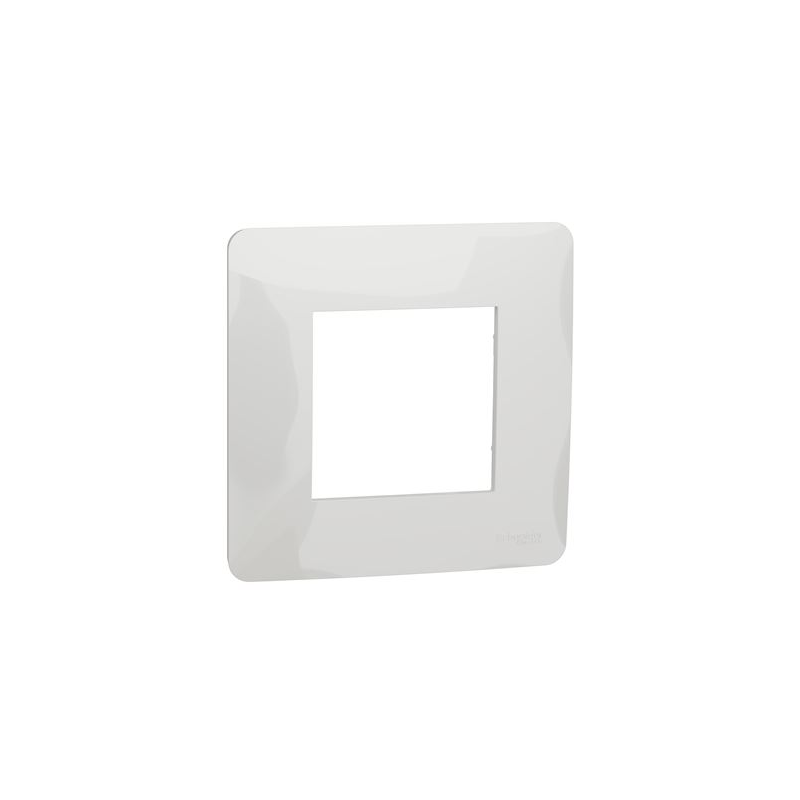 Schneider Electric NU200218 Unica Studio - plaque de finition - Blanc