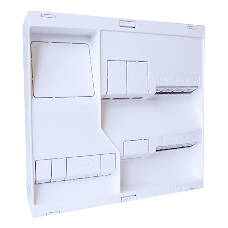 Michaud LB108 Tableau de communication Néo - grade 1 - 8 RJ45 - TV4S
