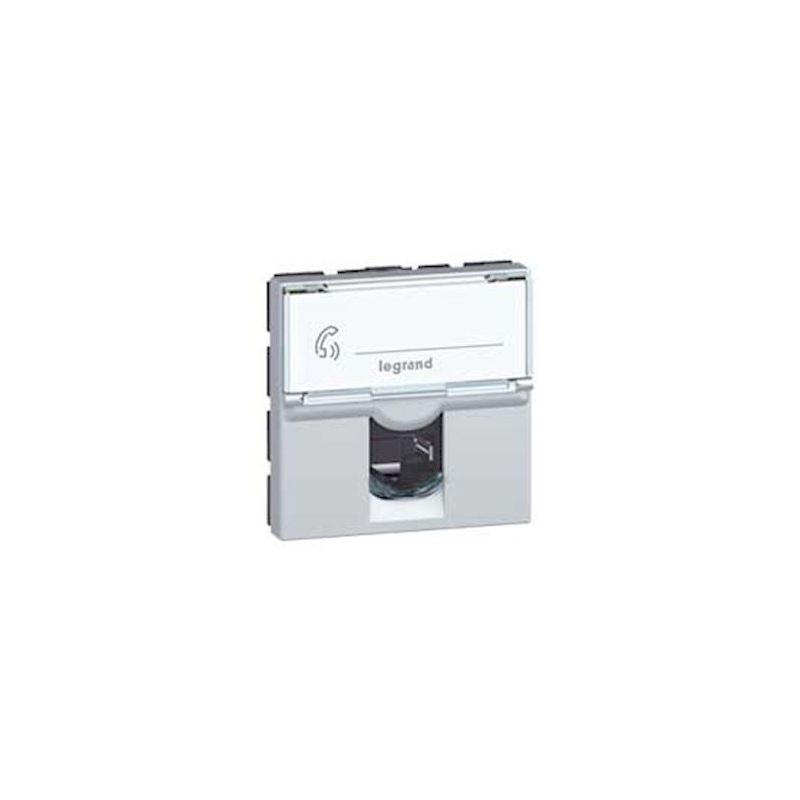 Legrand 079492 Prise RJ45 catégorie 6 FTP inclinée à 90DEG Mosaic 2 ...