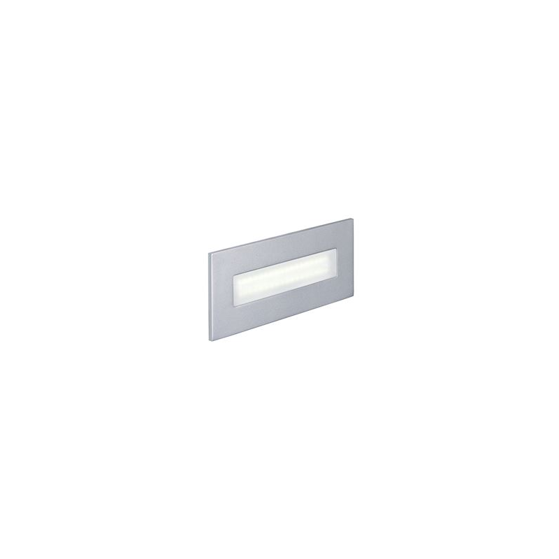 Aric 50268 BALIZ 3 - built-in wall rectangular fixed gray Integrated