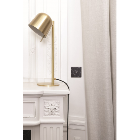 Modelec 361-485 Switch plate Hitera Terrazzo white triple vertical B1