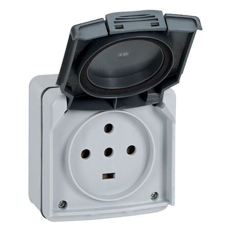 Legrand 091657 Plug watertight 3P+T+N 20A Plexo complete IP55