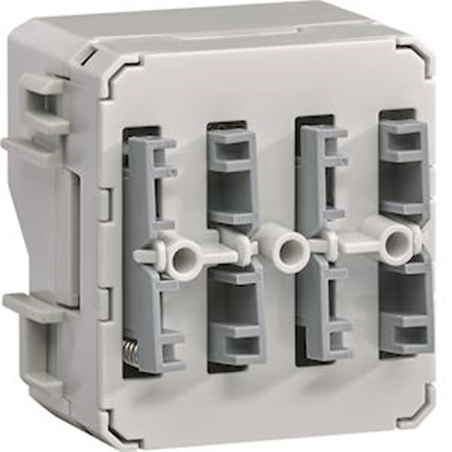 Hager WNT302 Cubyko interrupteur KNX filaire 2 entrées associable IP55